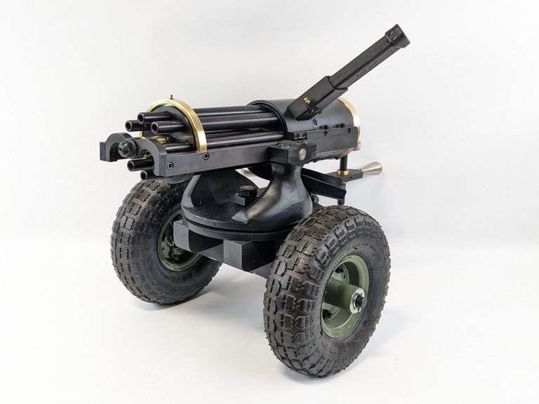 Tippmann Armory 9mm Gatling Gun - Kraft Auction Service, LLC