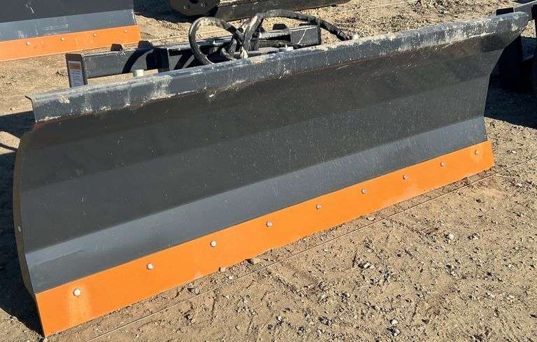 (U) 2024 Wolverine 84” 6-Way Skid Steer Dozer Blade - Kraft Auction ...