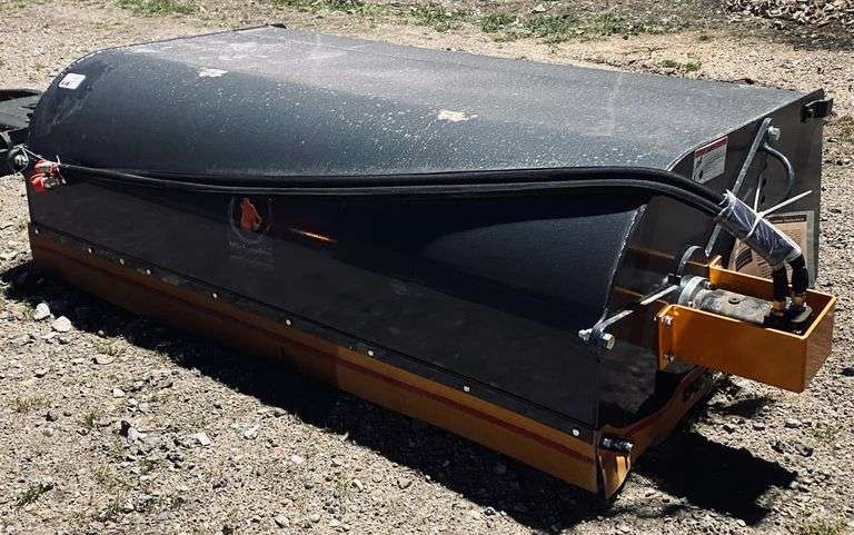 (U) 2024 Wolverine 72” Box Broom Sweeper - Kraft Auction Service, LLC