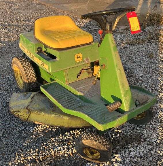 John Deere 56 Riding Lawn Mower - Kraft Auction Service, LLC