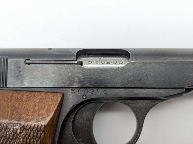 WWII German FN Browning M1922 7.65mm Pistol - Kraft Auction Service, LLC