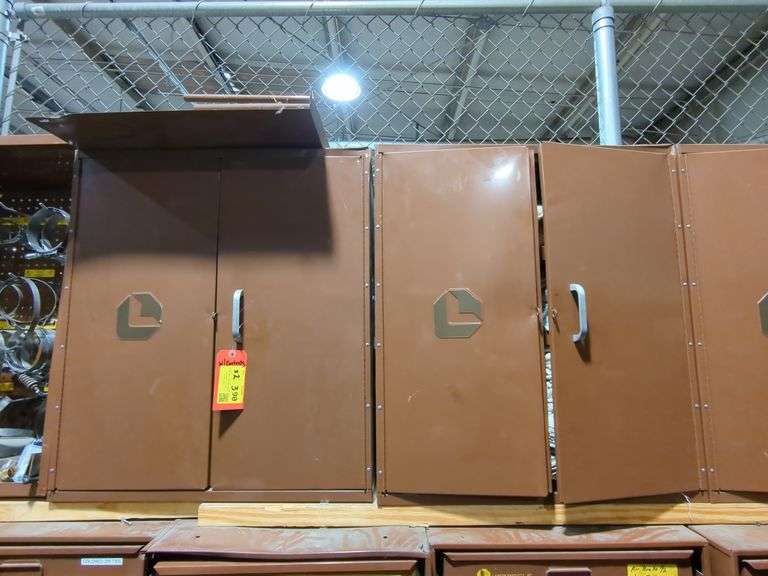 Lawson Industrial Cabinets (26"×30"×12") Inc Contents Shop Towels ...