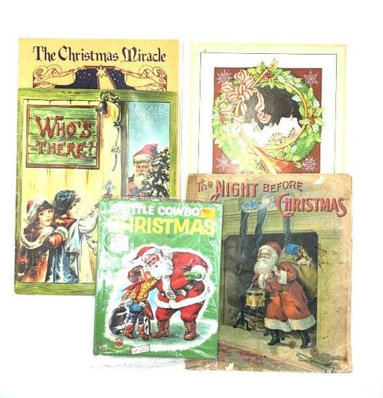 (5) Vintage Christmas Books - Kraft Auction Service, LLC