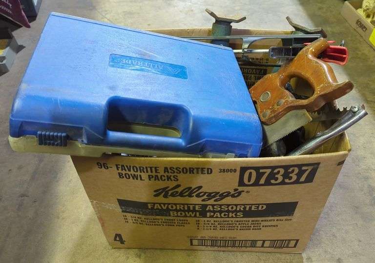 (ZA) Tools. Socket Set, Hand Saw, Wrenches, Bolt Cutter, Screw Divers ...