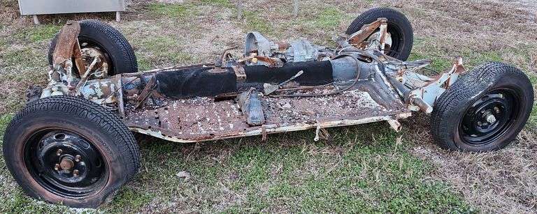 (K) Volkswagen Frame, 118" x 60" - Kraft Auction Service, LLC