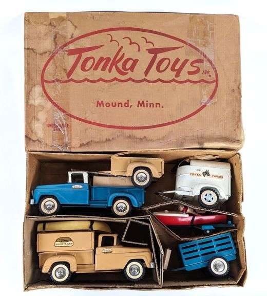 Tonka No. B-206 Trailer Sales Set In Box - Kraft Auction Service, LLC
