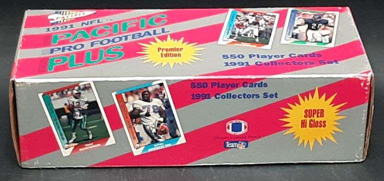 (AG) NFL Player Card Collection 1991 Pacific Pro Football Plus - Kraft ...