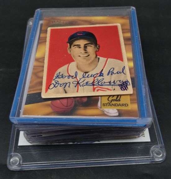 (J) Sports assorted collectable autograph cards 15 total not ...