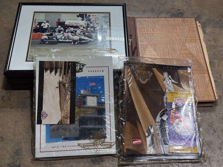 (X) Indianapolis 500 Programs, Tickets & Memorabilia - Kraft Auction ...