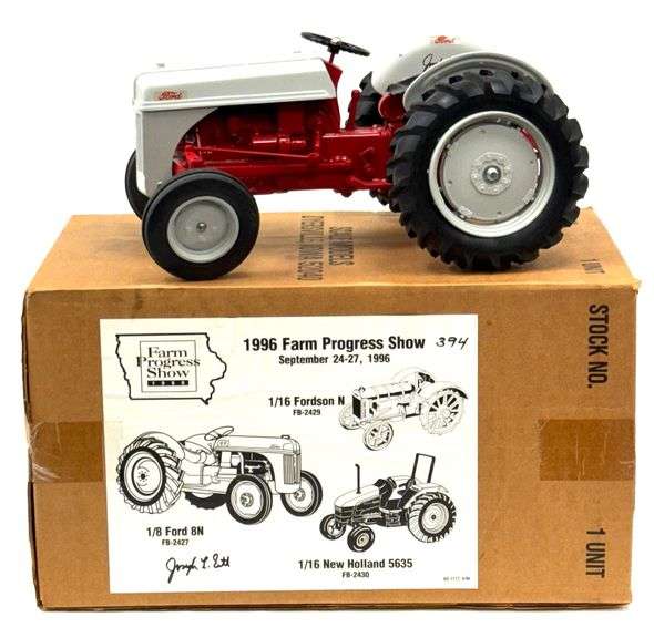 1:8 ERTL Ford 8N Tractor Signed by Joseph Ertl #394 - Kraft Auction ...