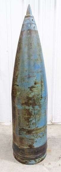 Inert US Navy 16in AP Battleship Projectile - Kraft Auction Service, LLC