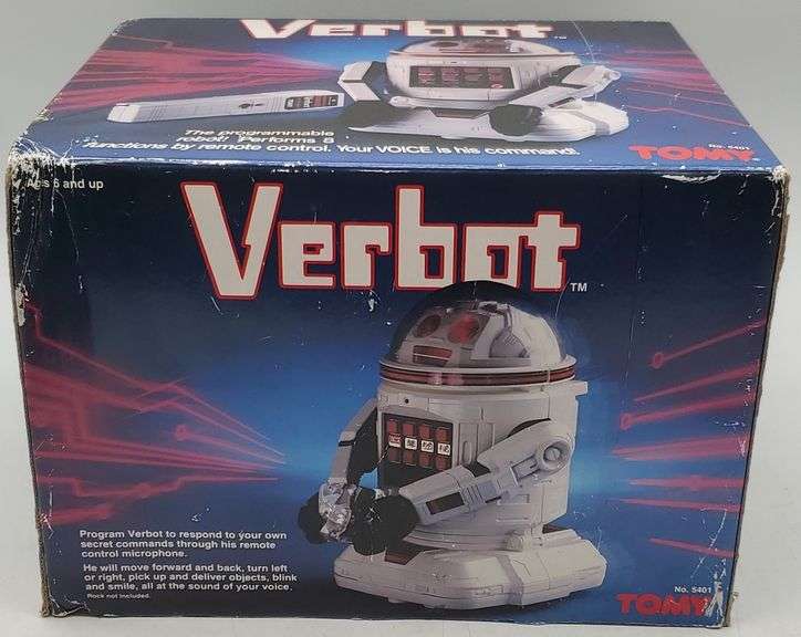(I) 1984 Tomy Verbot Robot NO. 5401 - Kraft Auction Service, LLC