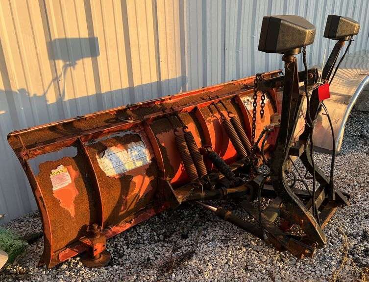 Front Mounted Snow Plow - Kraft Auction Service, LLC