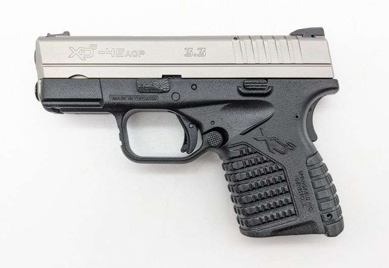 Springfield Armory XDS-45 Compact .45 ACP Pistol - Kraft Auction ...