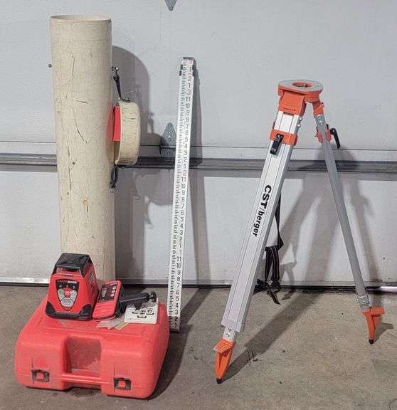 Lasermark LMH Automatic Self-Leveling Rotary Laser. - Kraft Auction ...