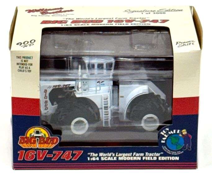 1:64 ERTL DCP Big Bud 16V-747 Modern Field Edition Tractor - Kraft ...