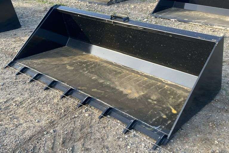 (G) 78” Quick Attach Bucket - Kraft Auction Service, LLC