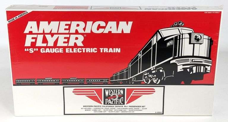 A.F. Western Pacific California Zephyr PA1 Psg Set - Kraft Auction ...