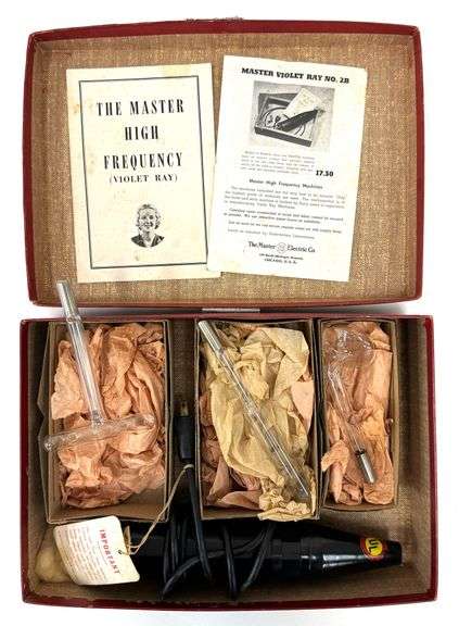 The Master High Frequency Violent Ray No 9 Quackery Device - Kraft ...