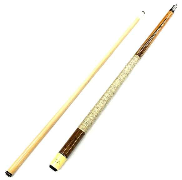 1980's Joss Biagio Linen Wrap Billiard Cue - Kraft Auction Service, LLC
