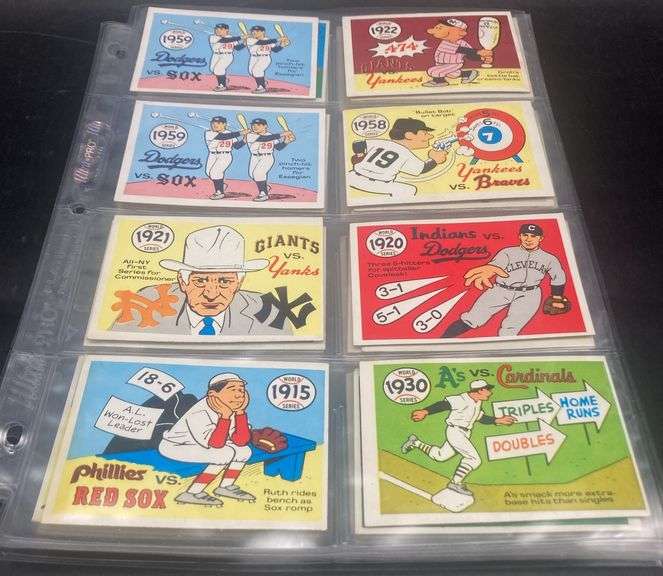 (ST) 1968 fleer baseball 48 Laughlin collector cards - Kraft Auction ...