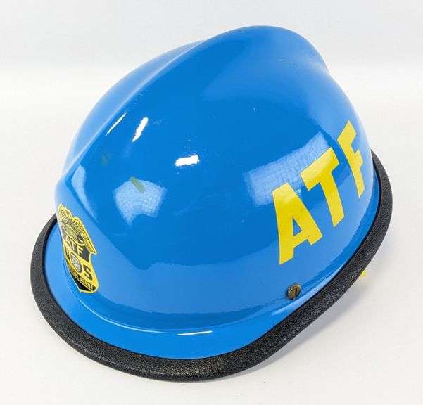 ATF Special Agent Fire Hard Hat Helmet - Kraft Auction Service, LLC