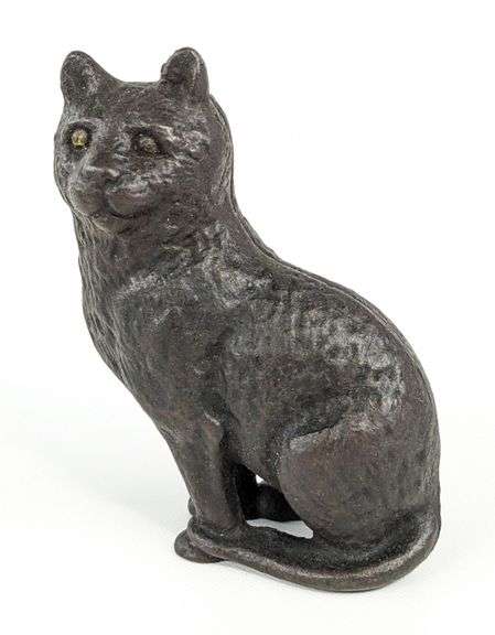 Arcade Cast Iron Cat Bank - Kraft Auction Service, LLC