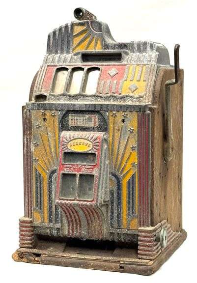 Jennings Century Vendor 5 Cent Slot Machine - Kraft Auction Service, LLC