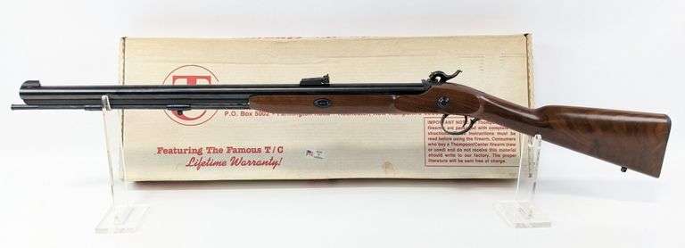 Thompson Center New Englander .54 Cal Muzzleloader - Kraft Auction ...