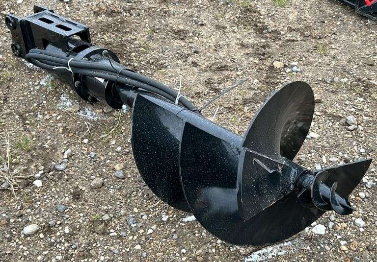 (BV) MIVA Mini Excavator Auger 17”D, 59”L - Kraft Auction Service, LLC