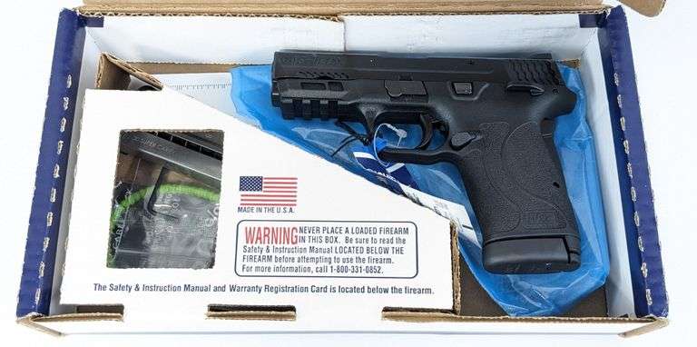 NIB Smith & Wesson M&P Shield EZ .30 SC Pistol - Kraft Auction Service, LLC