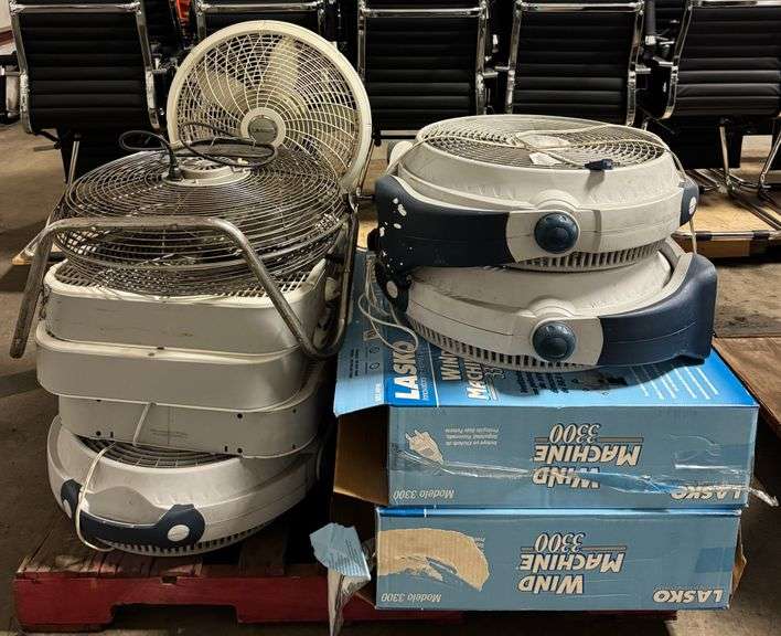 Pallet of Various Portable Fans - Kraft Auction Service, LLC