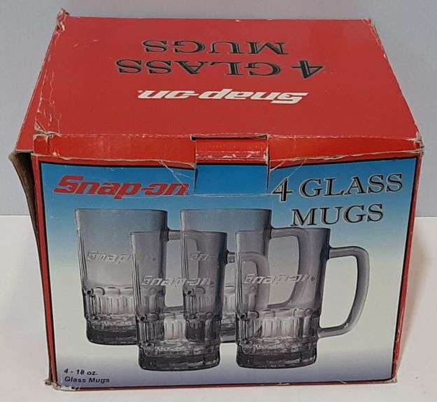 Snap-On Glass Mugs - Kraft Auction Service, LLC