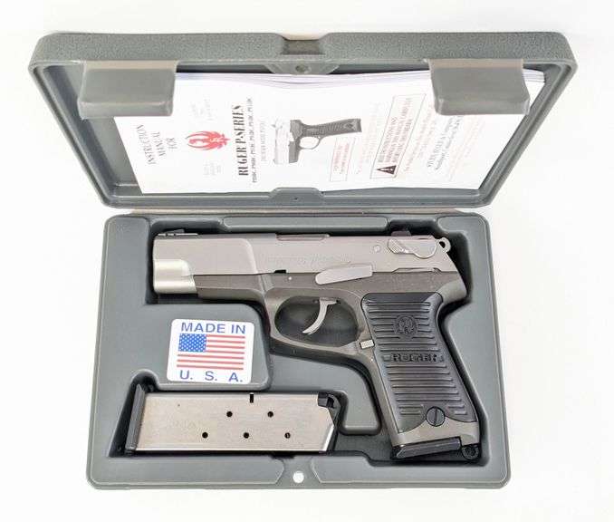 Ruger P90DC .45 ACP Two Tone Semi Auto Pistol - Kraft Auction Service, LLC