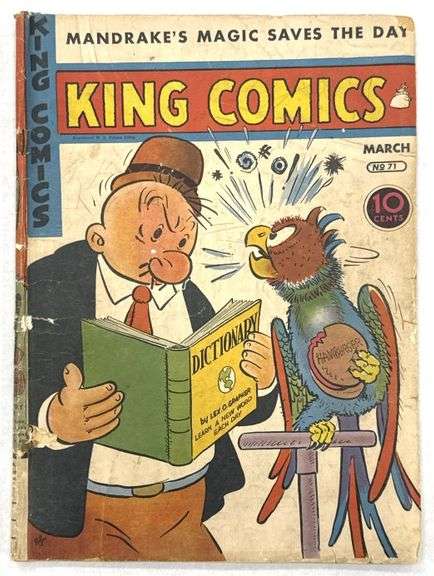 King Comics #71 1942 Comic Book - Kraft Auction Service, LLC