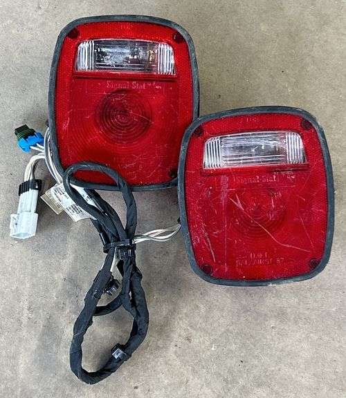 (BD) Signal-Stat LED Tail Lights, 7”Lx6”W - Kraft Auction Service, LLC