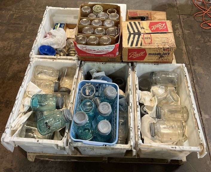 (G) Pallet of Ball Jars - Kraft Auction Service, LLC