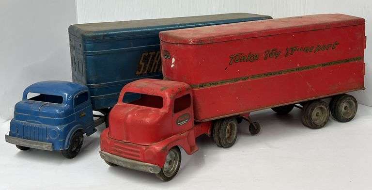 (N) Structo Transcontinental Express And Tonka Toy Transport Toy ...