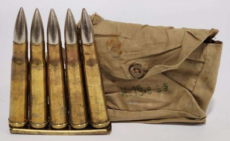 10 Rounds of Live WW2 British Boys .55 Cal AP - Kraft Auction Service, LLC