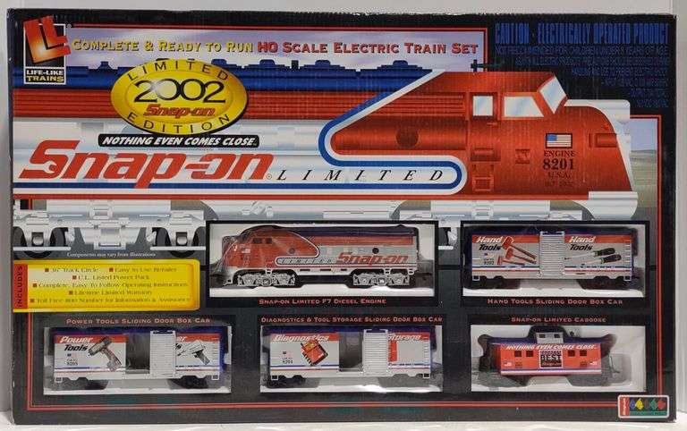 Snap-On 2002 Limited Edition HO Scale Electric Train Set (Unopened ...