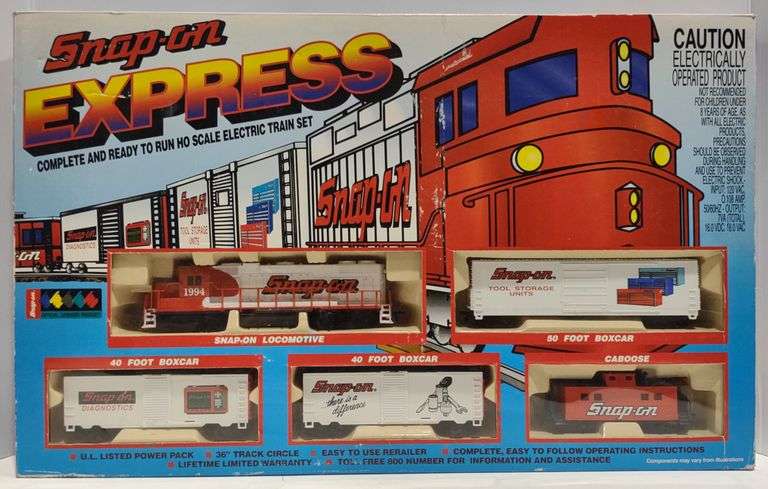 1994 Snap-On Express HO Scale Electric Train (Unopened) - Kraft Auction ...
