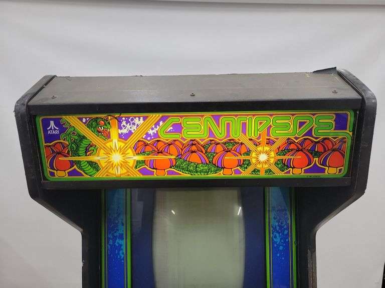 (L) Centipede Arcade Machine By Atari - Kraft Auction Service, LLC