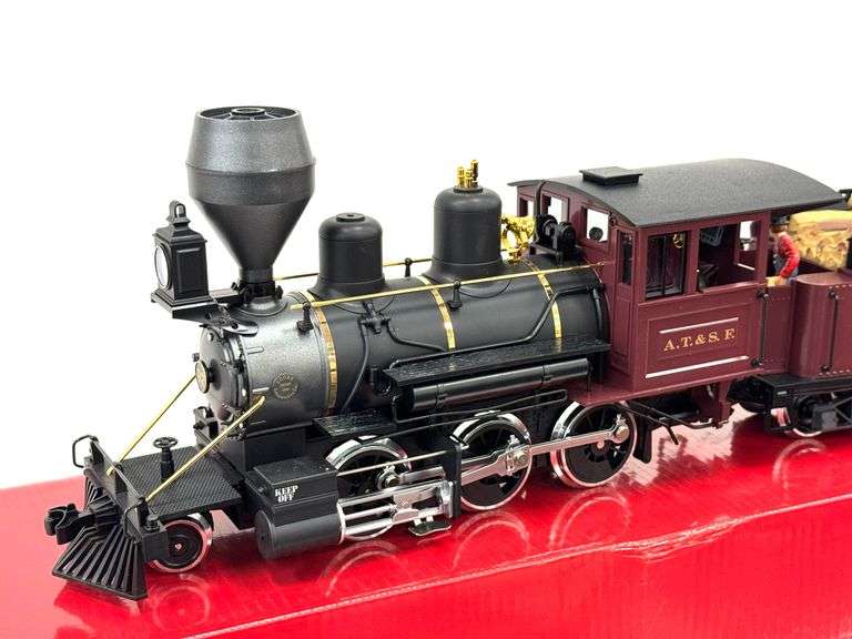 L.G.B. Santa Fe Mogul Steam Locomotive with Tender (29192) in Box ...