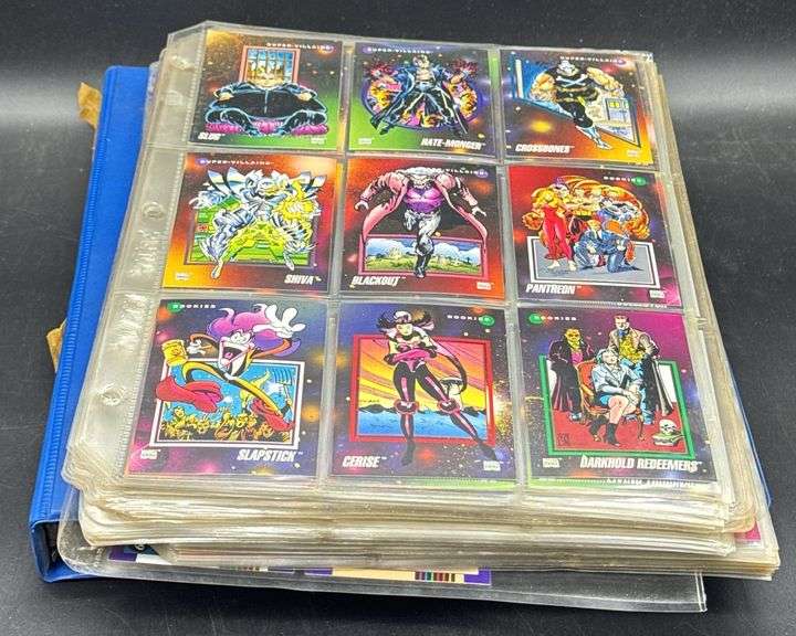 (L) Large Group Marvel DC Cards - Kraft Auction Service, LLC