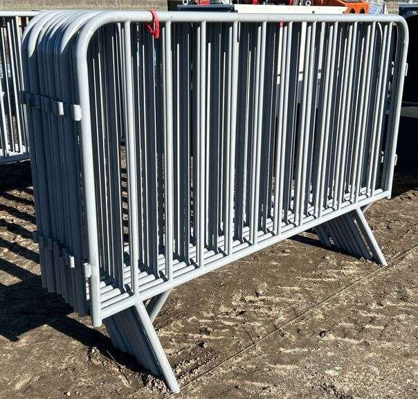 (CX) (10) Brand New Crowd Controls Gates - Kraft Auction Service, LLC