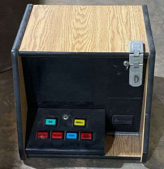 (L) Vintage Game Slot Machine 18 3/4” x 21” x 17” Untested Unknown ...