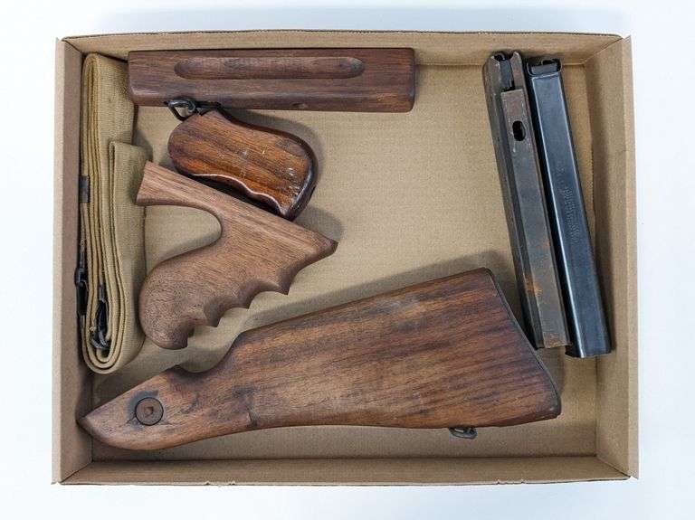 Thompson M1928 / M1A1 Stocks & Magazines - Kraft Auction Service, LLC