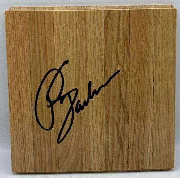 (KC) Phil Jackson Autograph on Arena Floor (no COA) - Kraft Auction ...