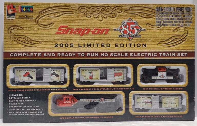 Snap-On 2005 Limited Edition HO Scale Electric Train Set (Unopened ...