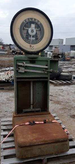 (BP) Toledo Model No. 2181 Platform Scale - Kraft Auction Service, LLC